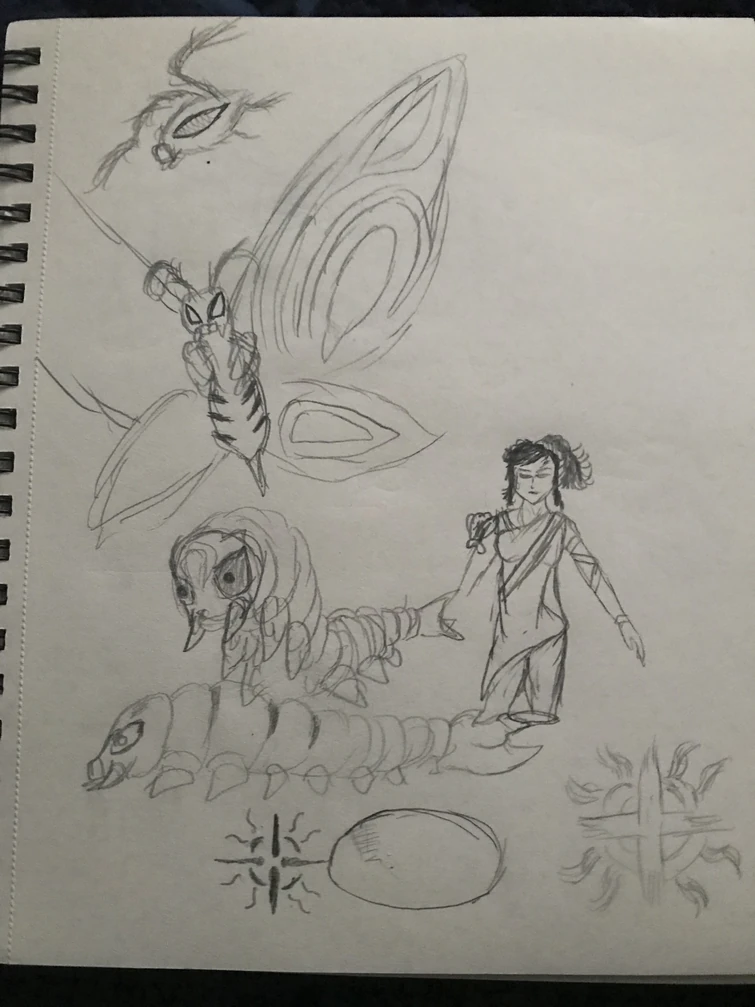 Mothra concept art “Project Gemini” | Fandom