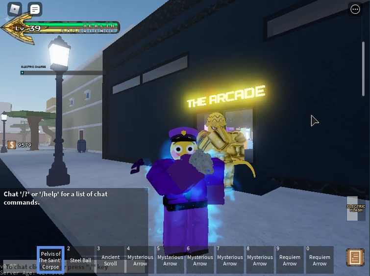 I GOT PELVIS OUT OF THE ARCADE WHEN IW AS TRYING TO GET A ROKAKAKA IN ...