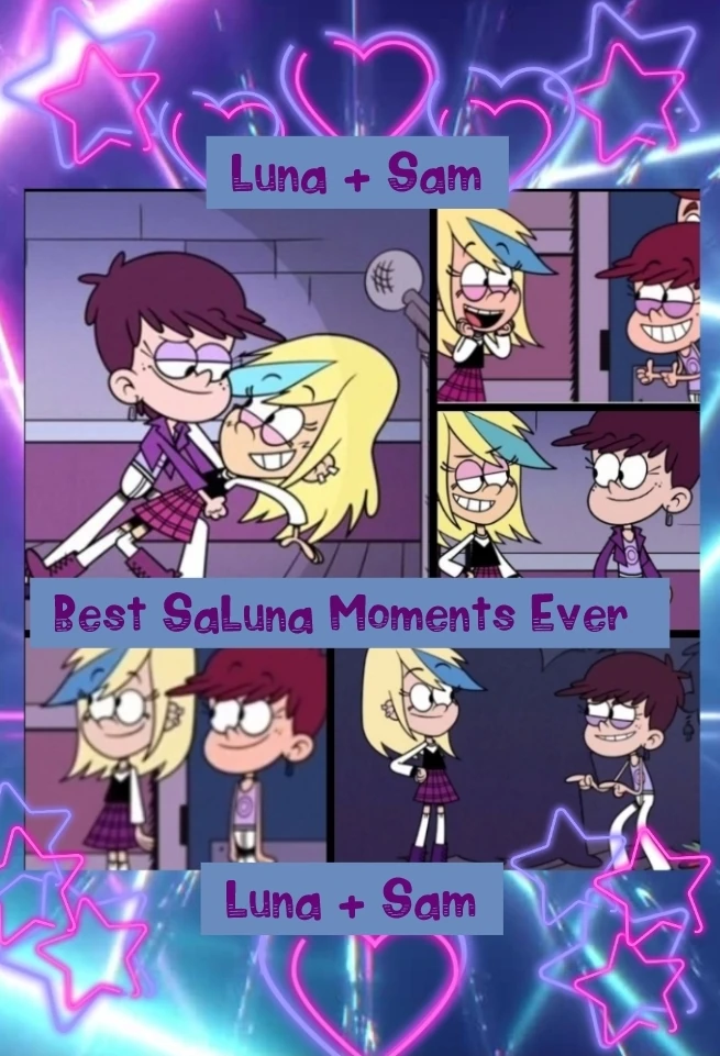 SaLuna collage 💜💙 | Fandom