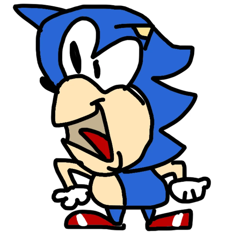 Wacky Sonic drawings | Fandom