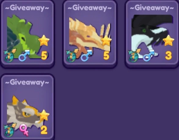 Giveaway Winners | Fandom