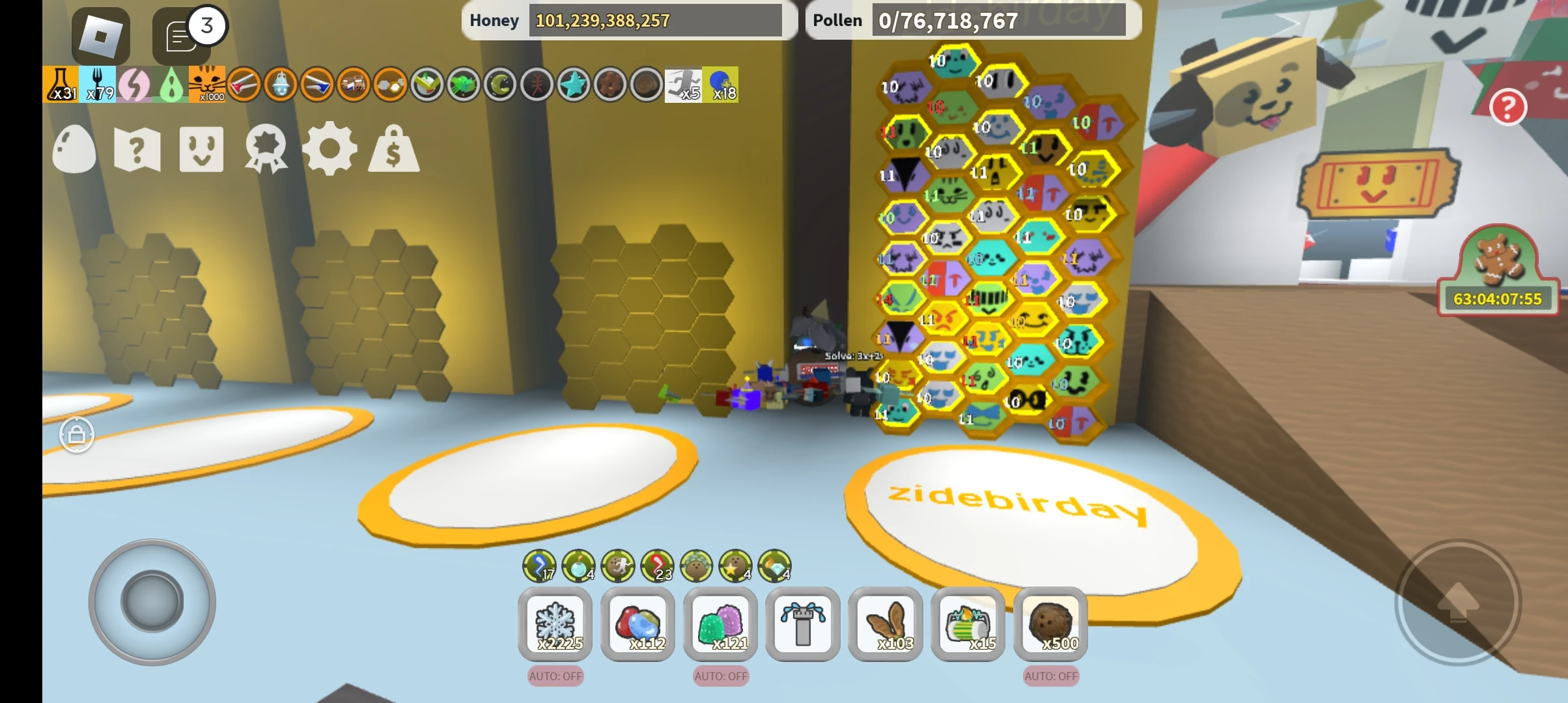 Rate My hive tho, do I need changes, (Main color is mixed but I mainly ...