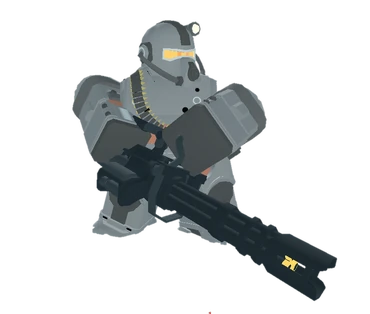 (1/4) best looking max level appearance out of all the minigunner skins ...