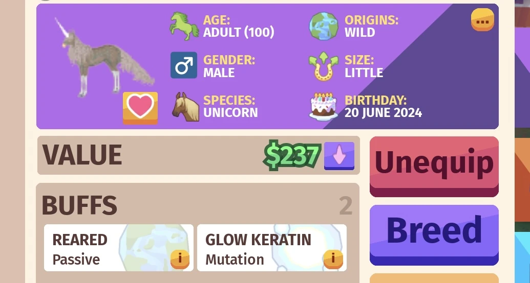 Glowing uni horn ft | Fandom