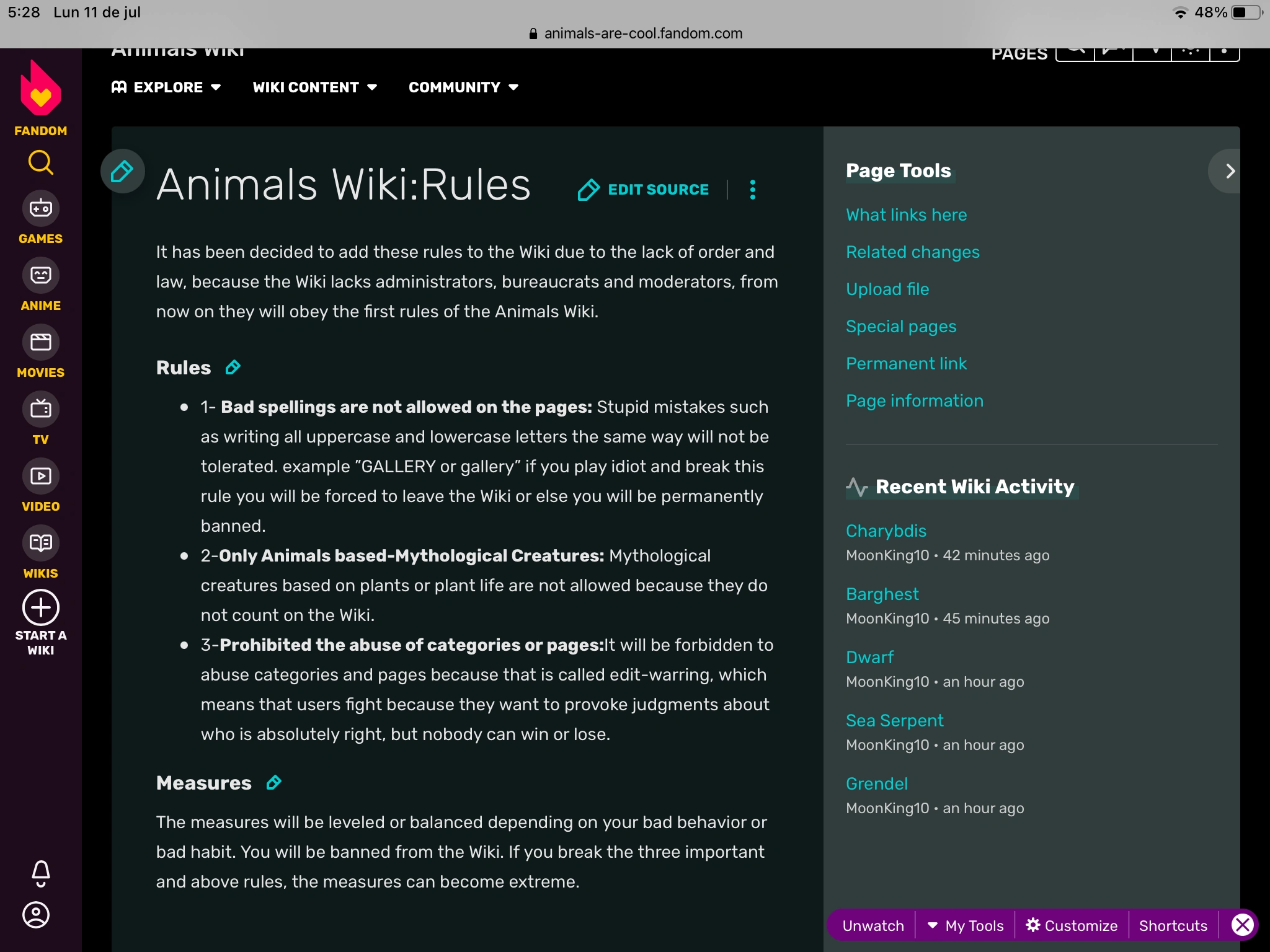 New Rules for Animals Wiki | Fandom