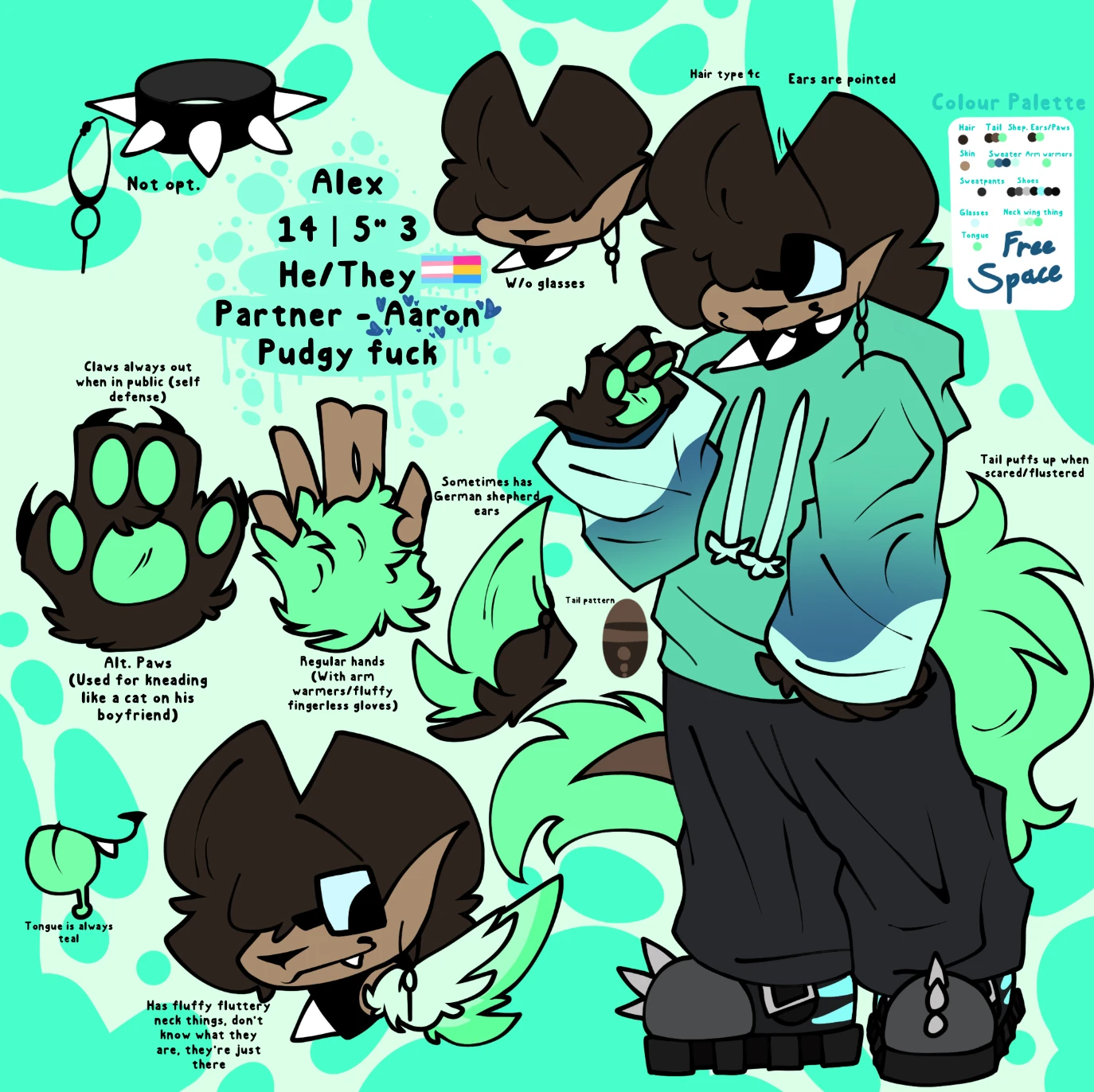 Yay his ref sheet is done | Fandom
