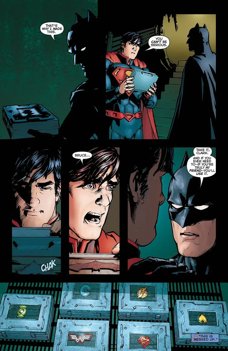 What would you’re guys Batman contingency plan on your wanted death ...