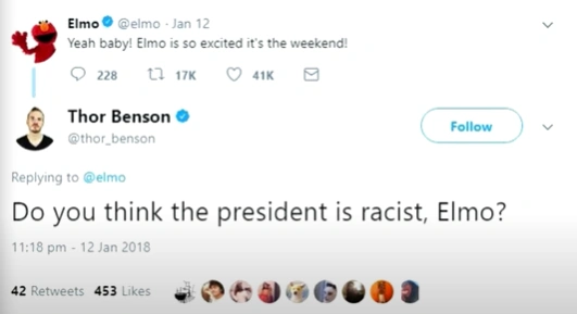 who tf would ask the official elmo twitter account this | Fandom