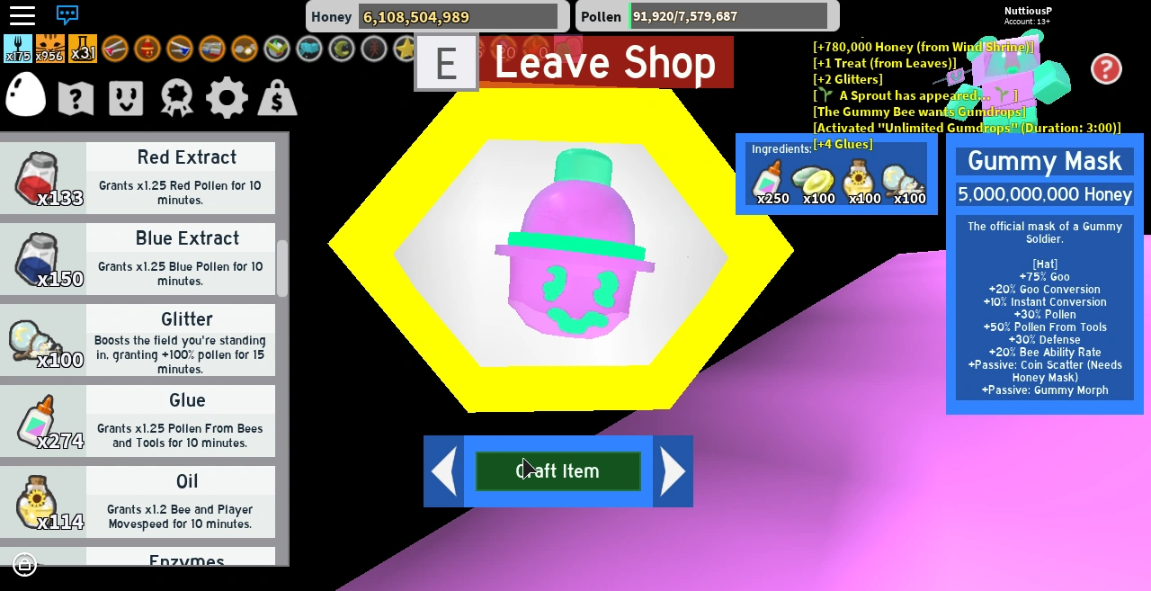 get gummy mask | Fandom