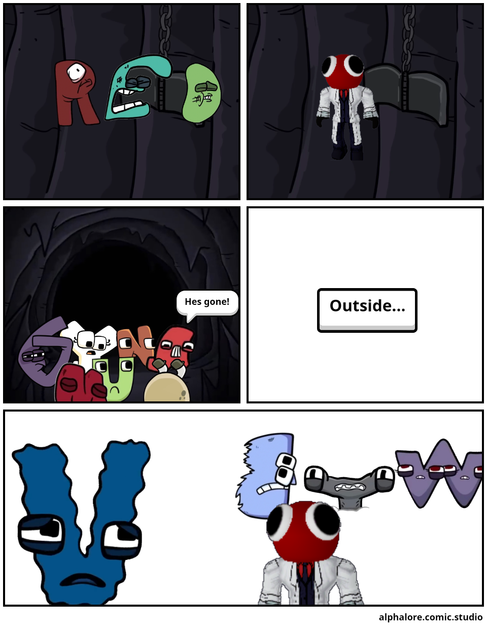 Rainbow Friends In Alphabet Lore Fandom