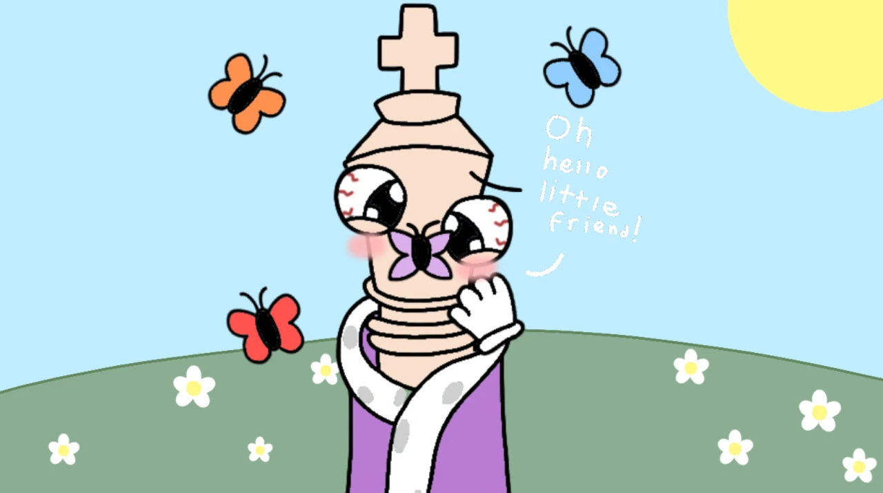 Kinger and a bunch of butterflies | Fandom