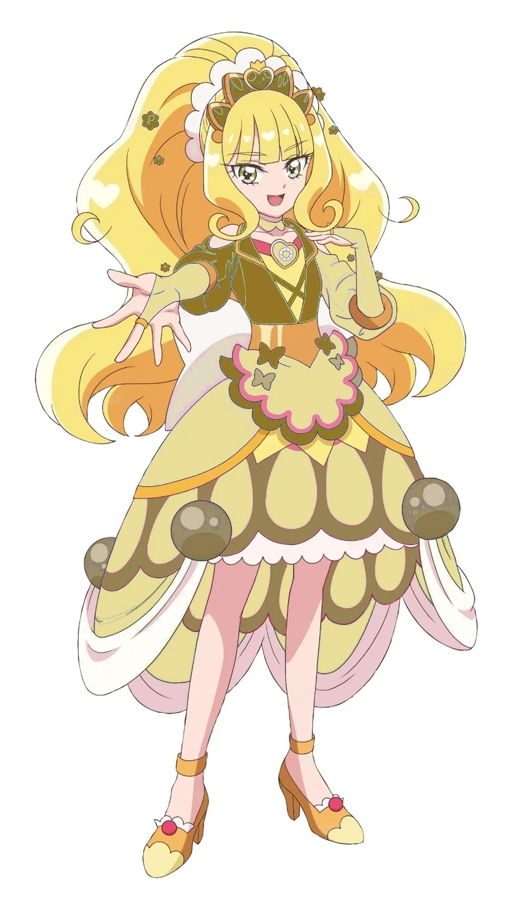 Cure Finale but actually looks gold | Fandom