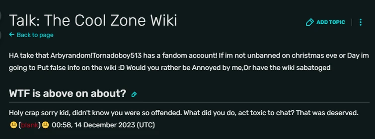 Discuss Everything About The Cool Zone Wiki | Fandom