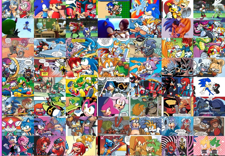 Updated Sonic Shipping tier list. | Fandom