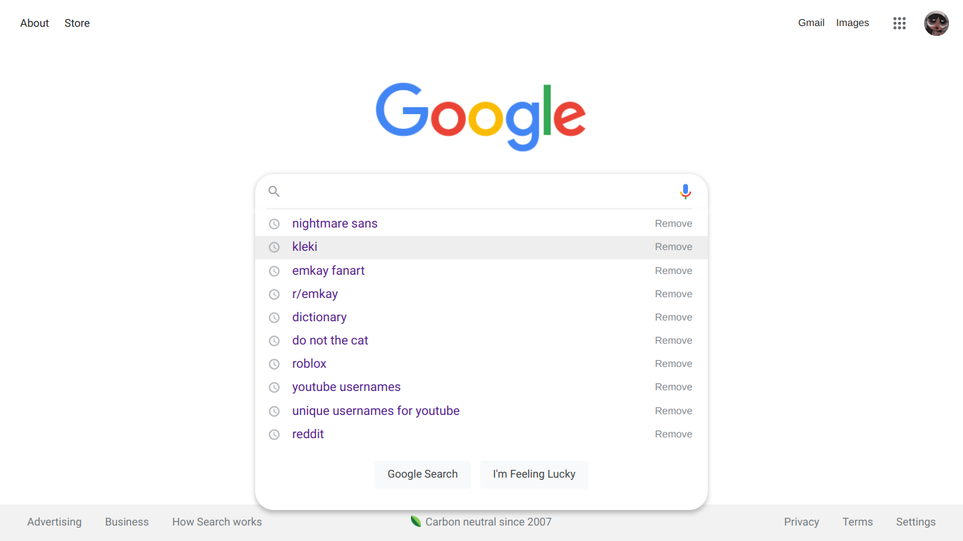 ew, my recent search history. | Fandom