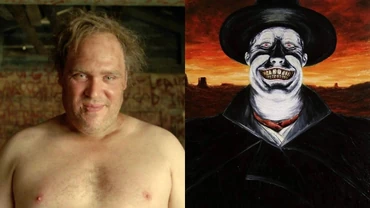 Glenn Fleshler as Judge Holden in a HBO TV miniseries adaptation of ...