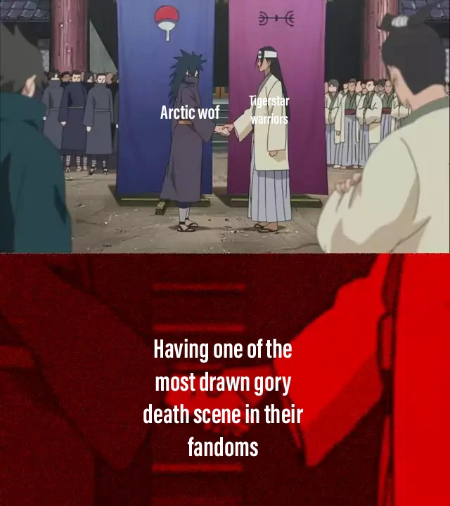 Prince Arctic 🤝 Tigerstar: Most drawn death scene | Fandom