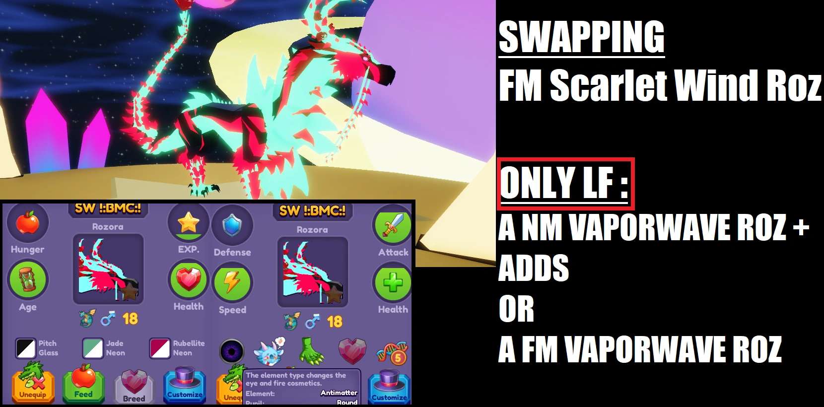 FM SCARLET WIND ROZ FOR A VAPORWAVE ONE! | Fandom