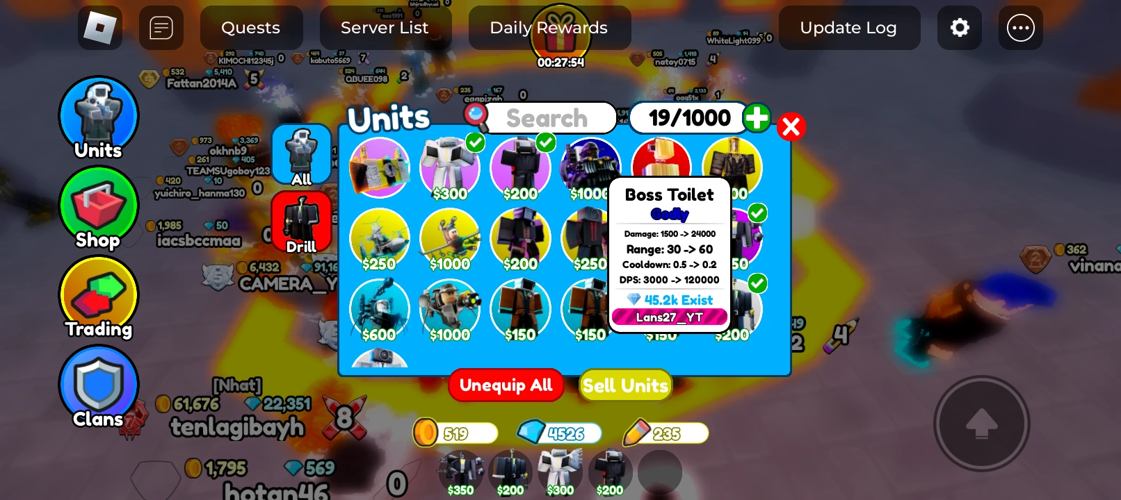 I traded Titan Mogman for Signed Boss Toilet, W, F, or L? | Fandom