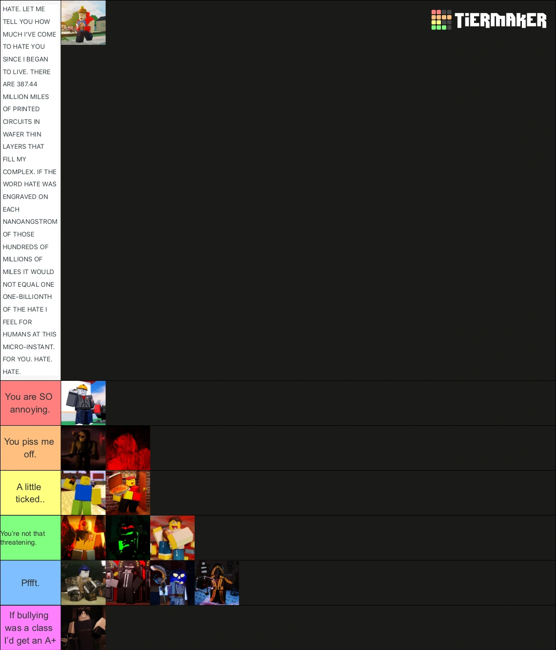 Ranking Forsaken characters (and by extension, their players) on how ...