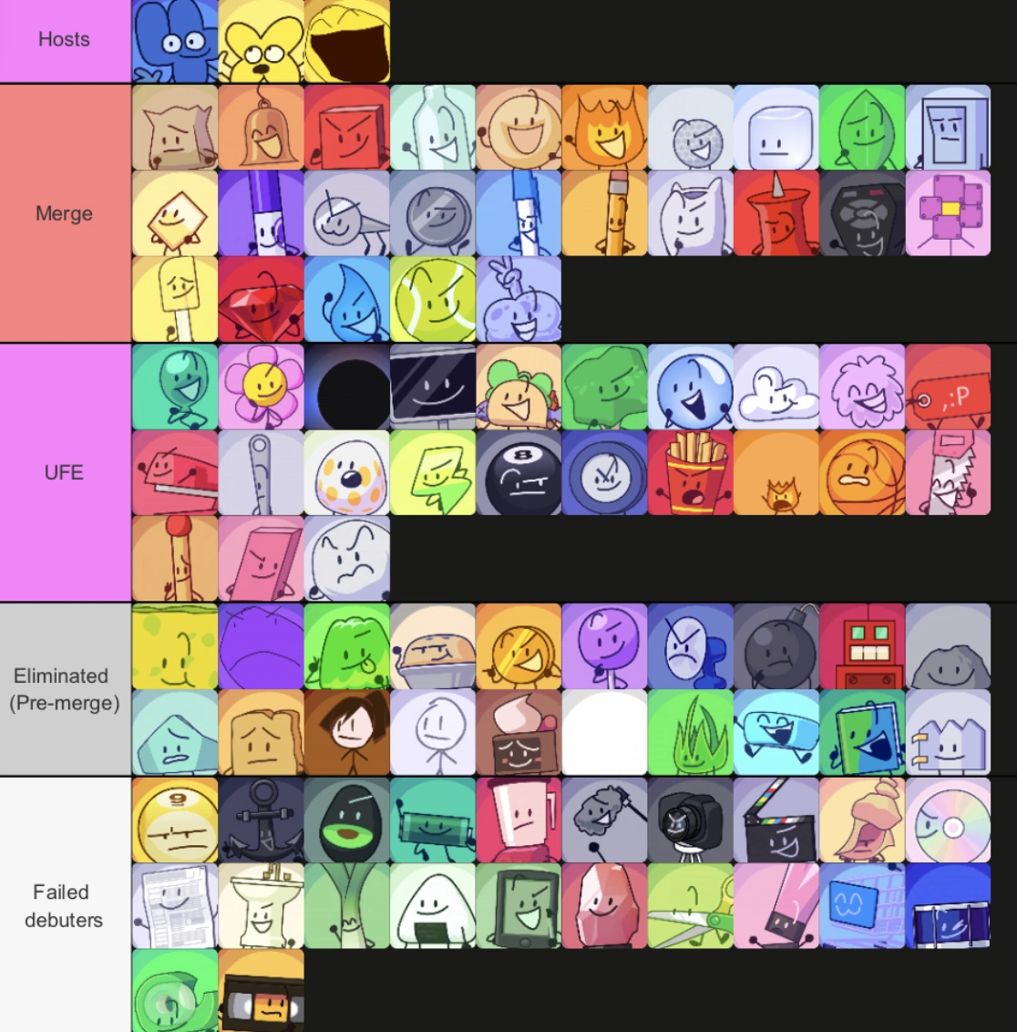 BFB Voting Thingy EP17 | Fandom