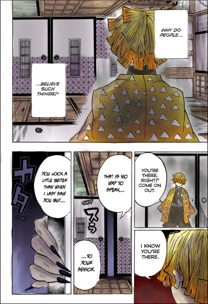 i got bored during class so i colored some of the manga (infinity ...