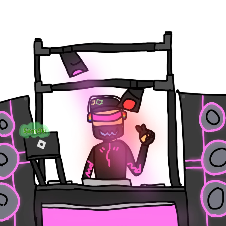 Neon Rave DJ: aka the worst dj skin that isn't default. | Fandom