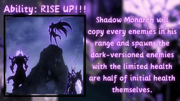 Sung Jin Woo ( Shadow Monarch ) | Fandom