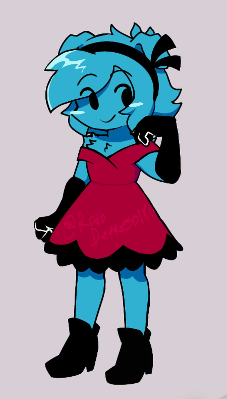 Minus Blue BF in a cute dress | Fandom