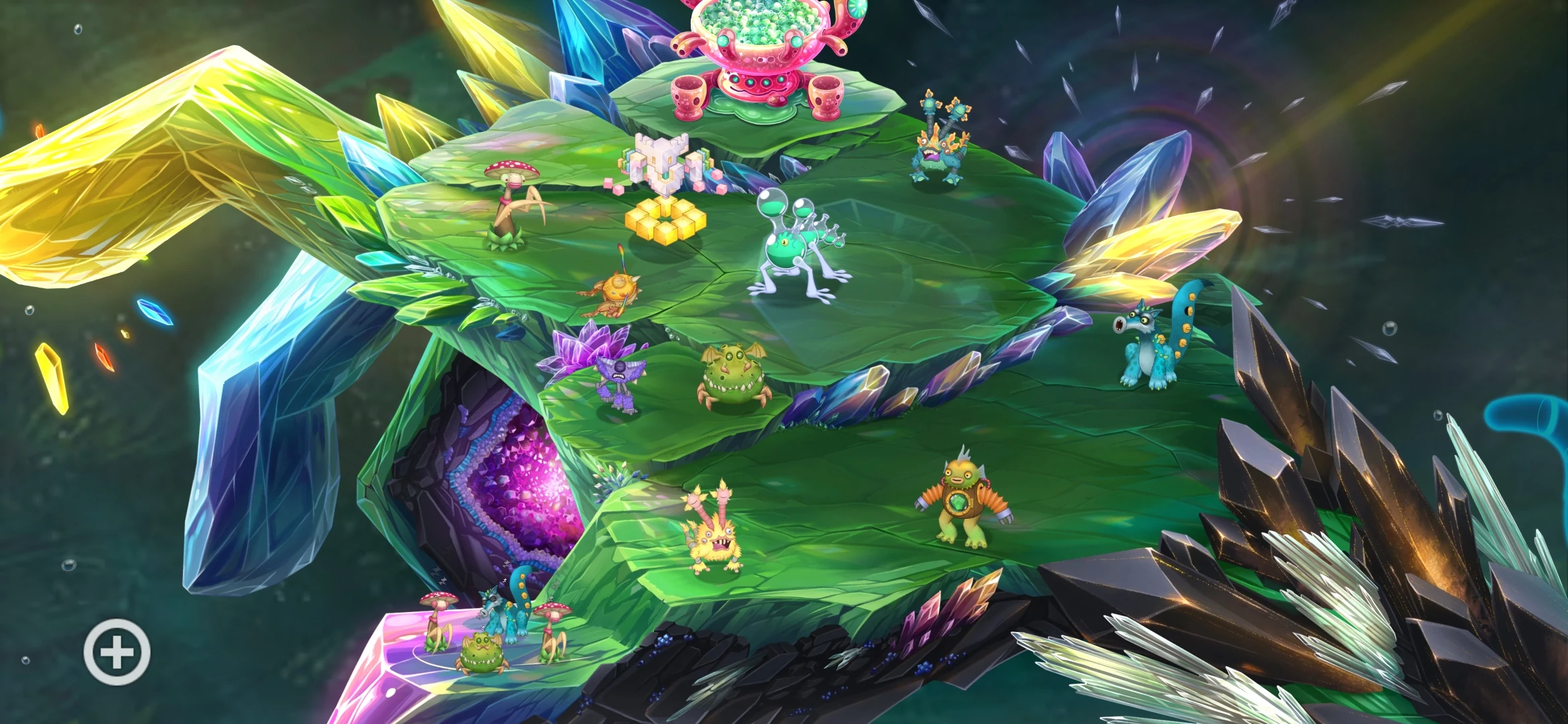 Crystal islet is growing on me a bit (+ a couple tidbits at the bottom ...