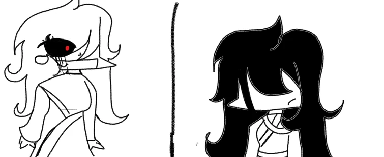 my mimic fan made monsters drawing (taka onna and noroko) | Fandom