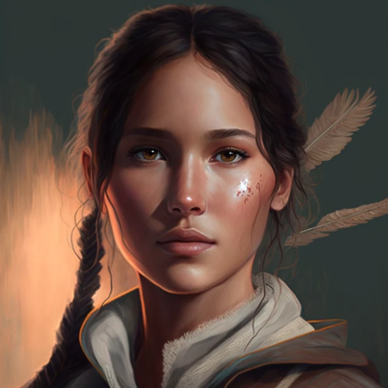 KATNISS EVERDEEN IF SHE WAS ACCURATE TO THE BOOK'S DESCRIPTION!! | Fandom