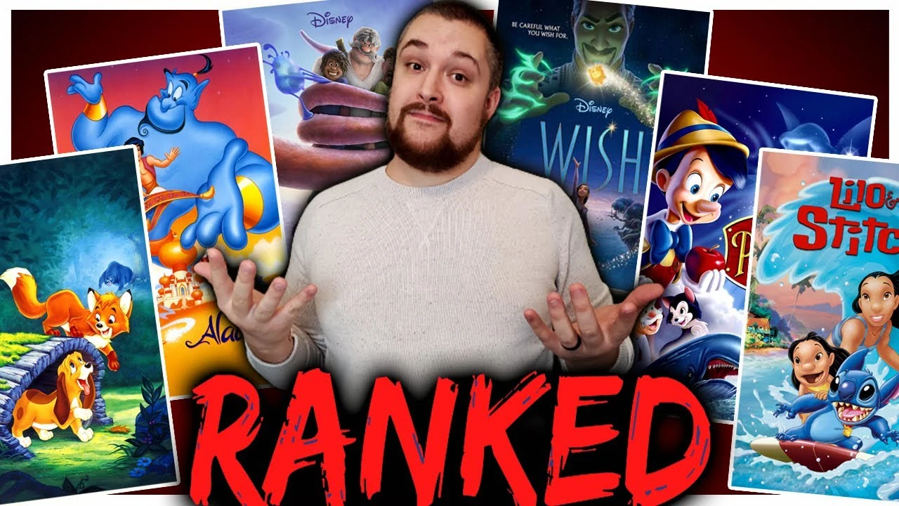 All 62 Disney Animated Movies RANKED by "Justin Watches Movies" | Fandom