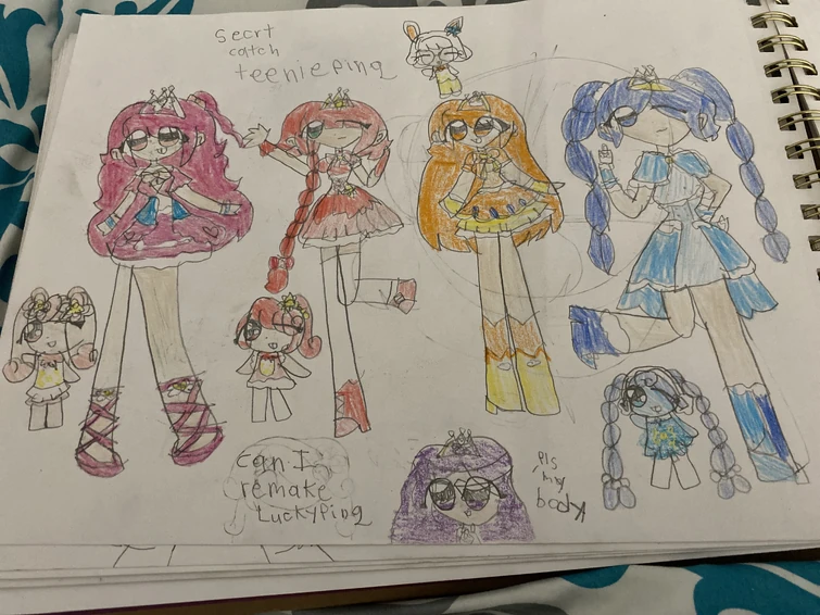 Old drawings of the key teenieping and the princess ignored the can I ...