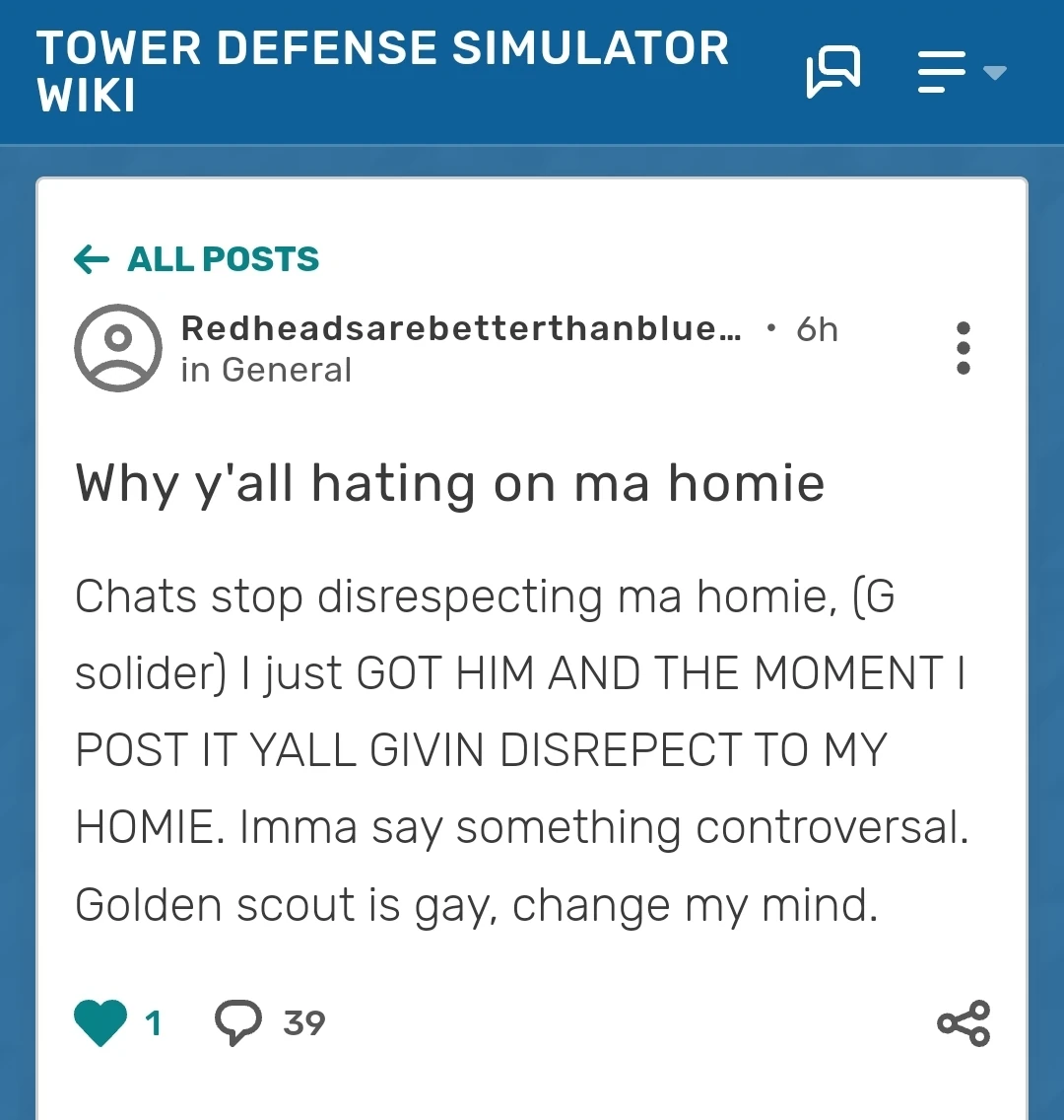 Like I said before, peak tower defense simulator wiki | Fandom