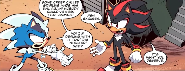 Archie Shadow vs Idw Shadow | Fandom