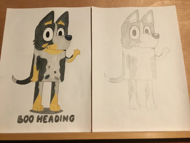 What was the first thing you've drawn Bluey-related? | Fandom