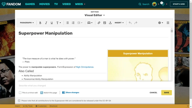 How do I edit a wiki page? | Fandom