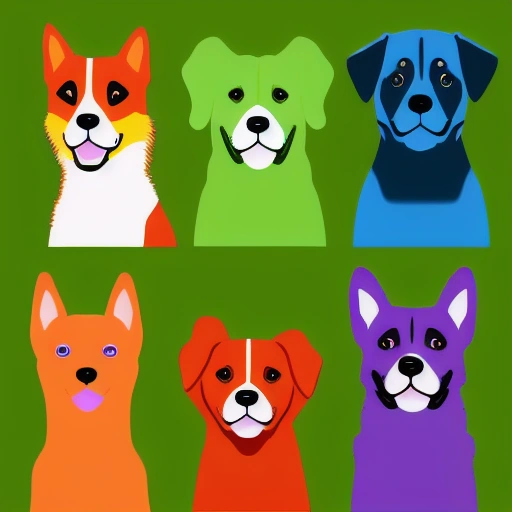 Colourblocks (main 6) as dogs | Fandom