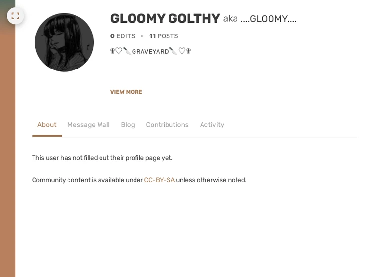 Does anyone else's profile look like this? | Fandom