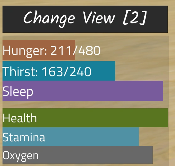 HUNGER AND THIRST BAR! | Fandom