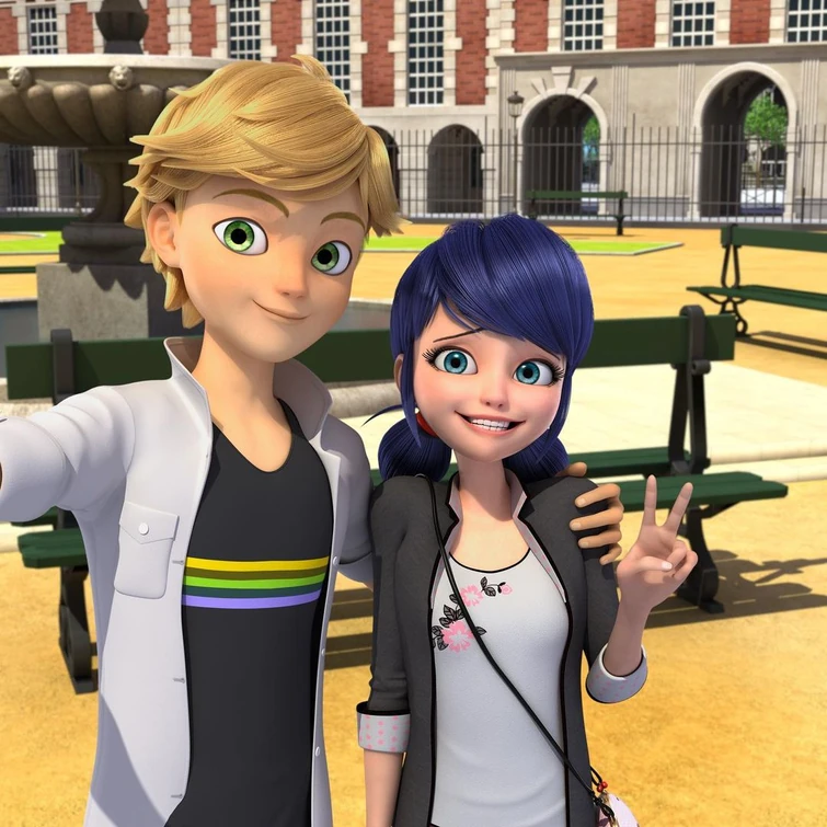 Adrien and the four contenders | Fandom