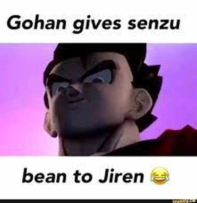 What would happen if gohan gave jiren senzu bean so he could have a ...