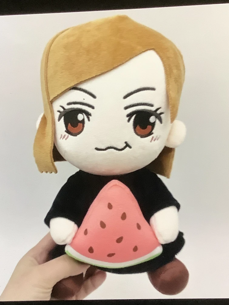 Nobara plush eating a watermelon | Fandom