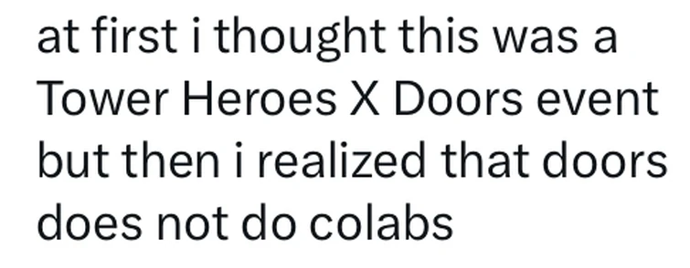 everyone predicted the doors collab on this tweet | Fandom