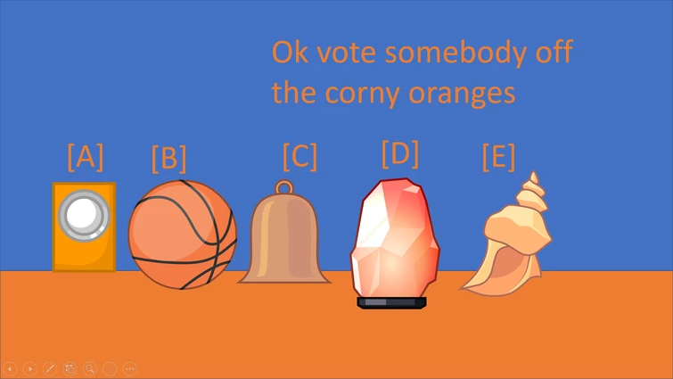 BFDI Orange Characters Viewer Voting 2 (vote to eliminate) | Fandom