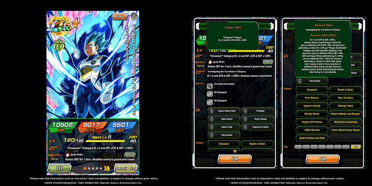New SDBH units details! | Fandom