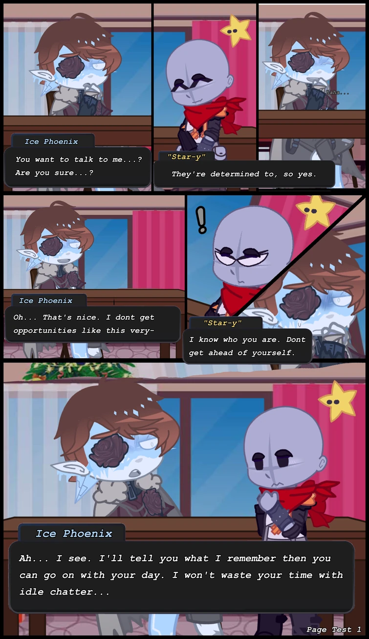 Mini Comic Scenes + Important Question + New OC | Fandom