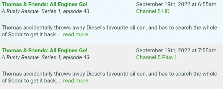 Digiguide updated their listings | Fandom