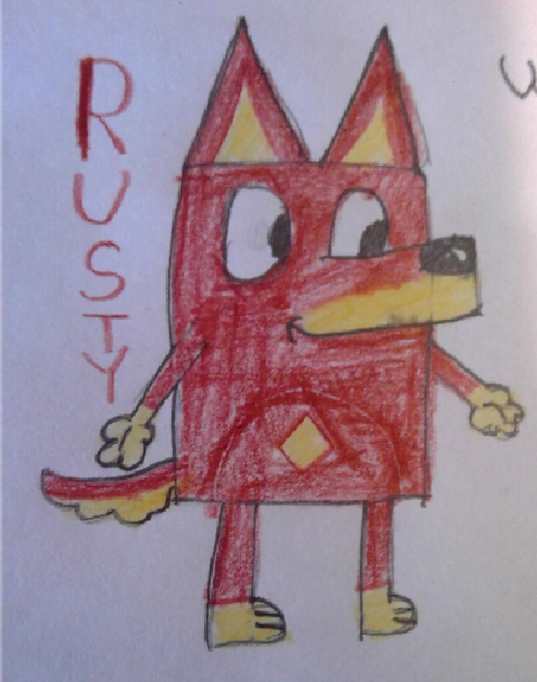I drew Rusty!! | Fandom